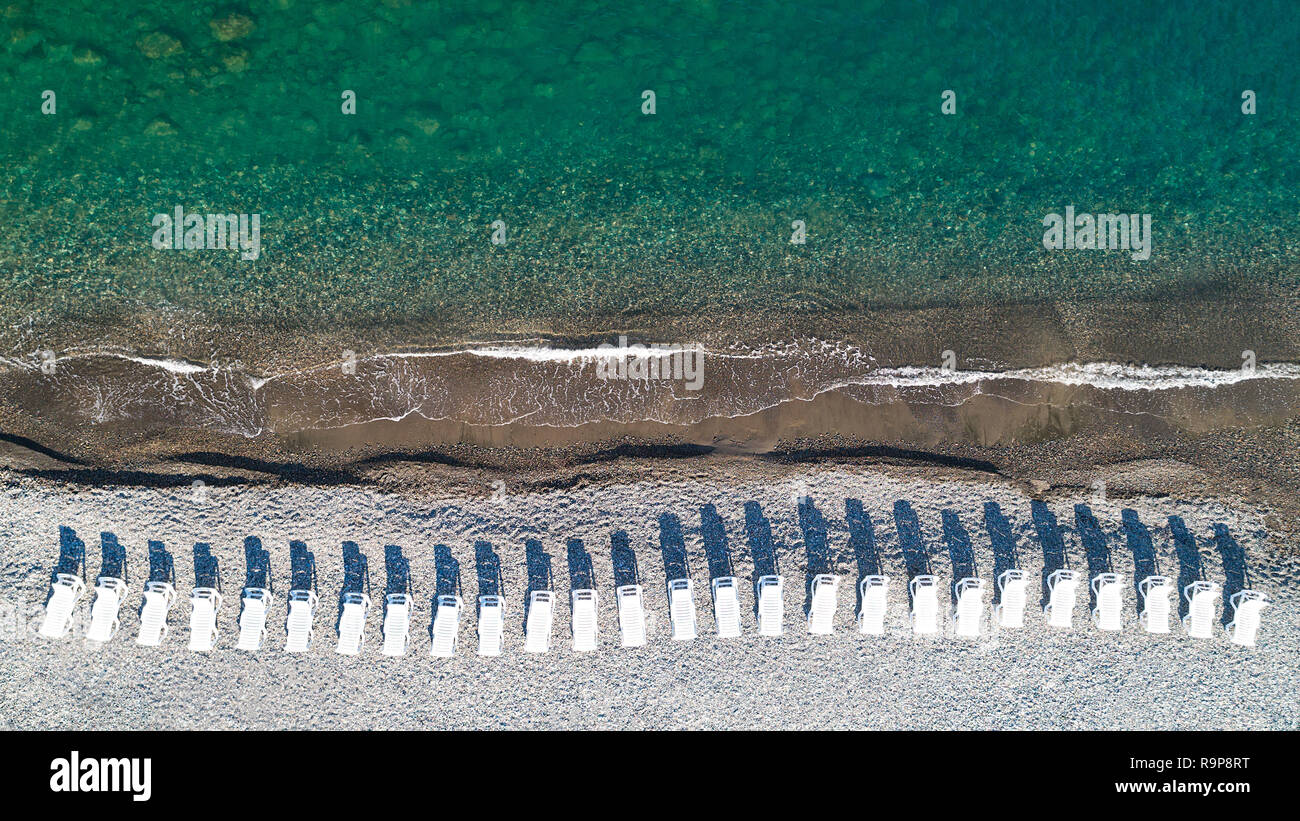 View of a drone at the Beach,top view aerial drone photo of stunning ...