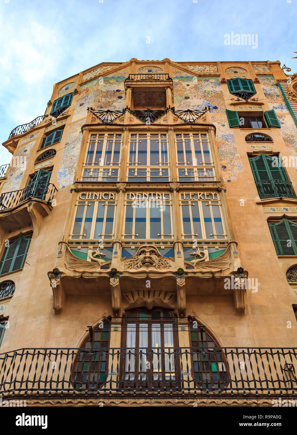 Gaudi Buildings In Palma