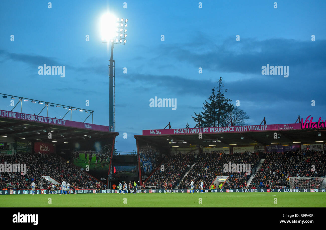 Bournemouth vitality stadium with fans hi-res stock photography and ...