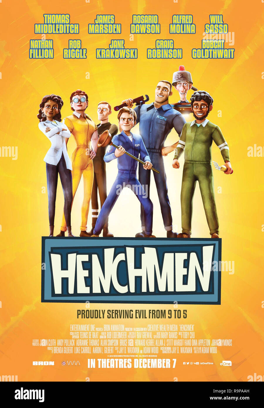 HENCHMEN, Canadian poster, 2018. © Entertainment One /Courtesy Everett ...