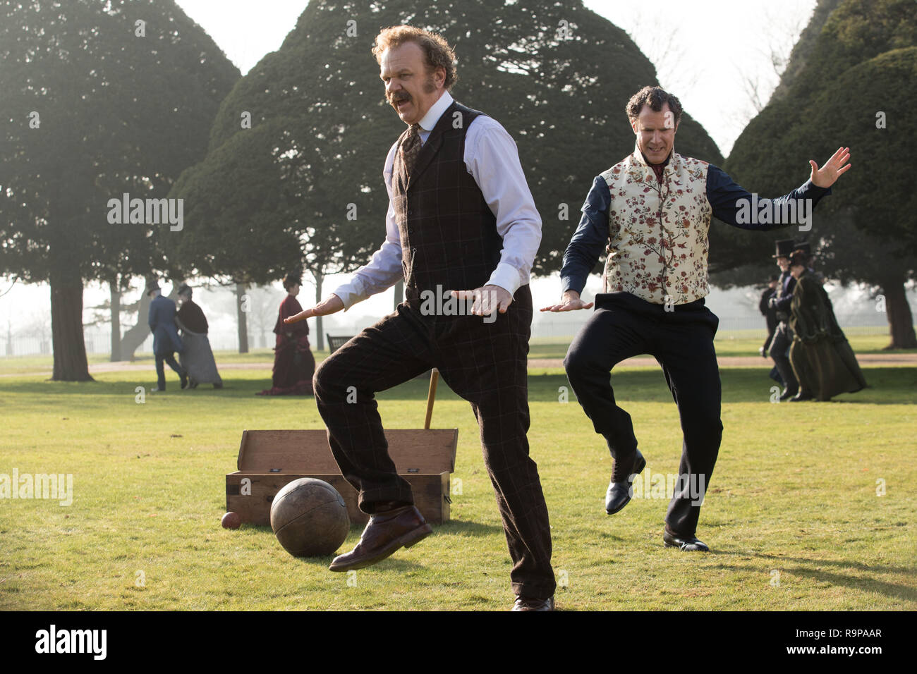 HOLMES & WATSON, from left, John C. Reilly as Dr. Watson, Will Ferrell ...