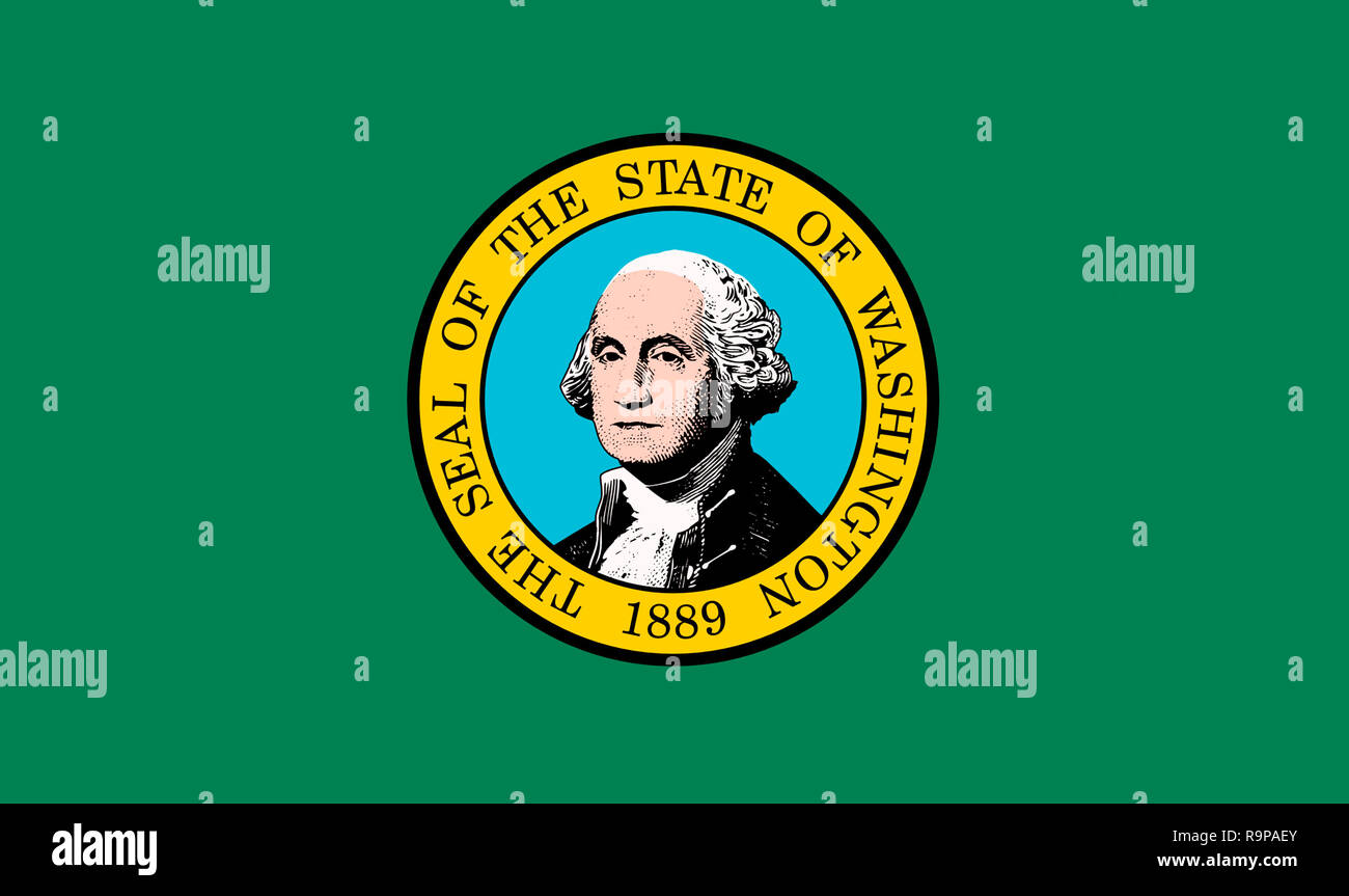Spokane flag hi-res stock photography and images - Alamy