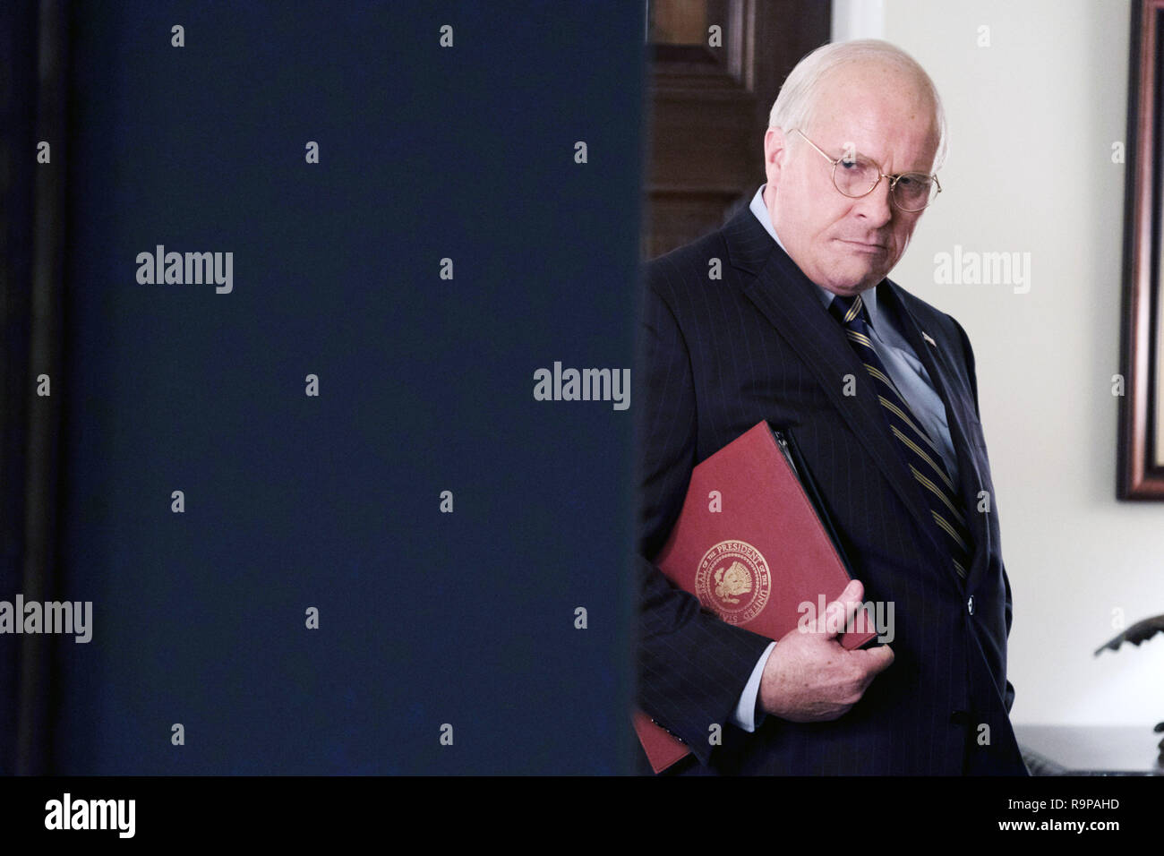 VICE, Christian Bale as Dick Cheney, 2018. ph: Matt Kennedy ...