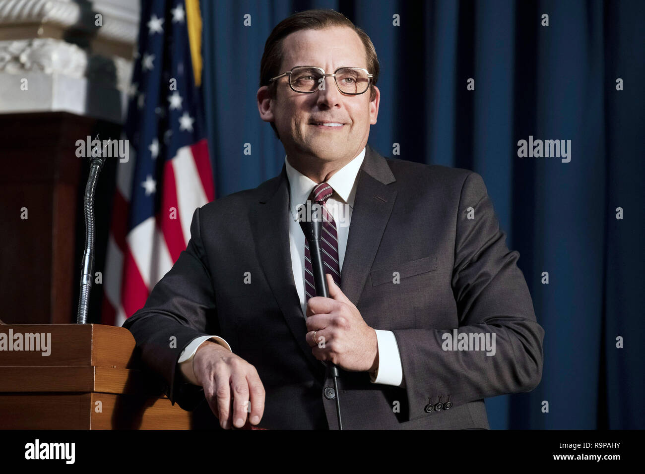 VICE, Steve Carell as Donald Rumsfeld, 2018. ph: Matt Kennedy ...