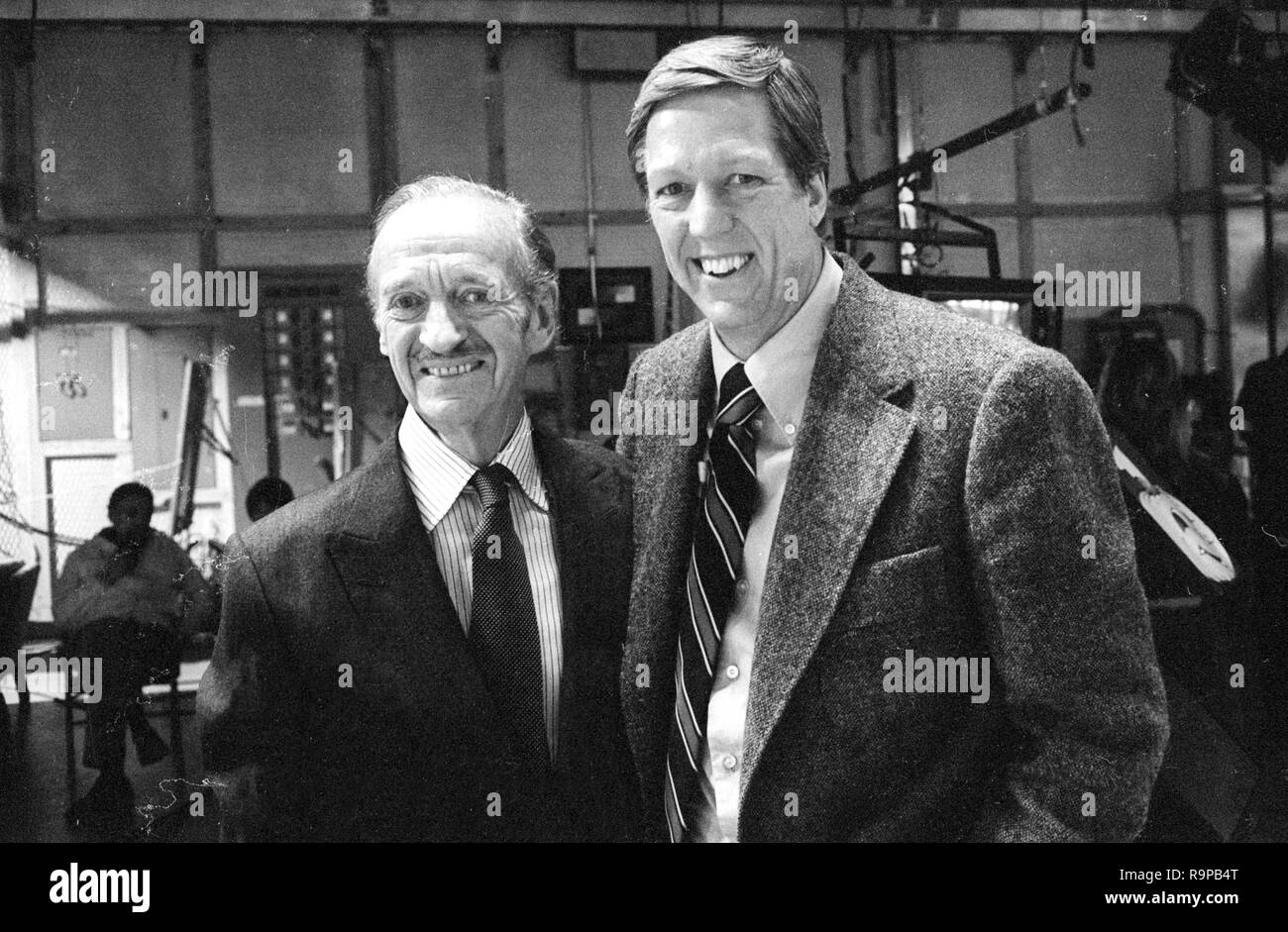 David Niven and David Hartman 1985 Photo By Adam Scull/PHOTOlink ...