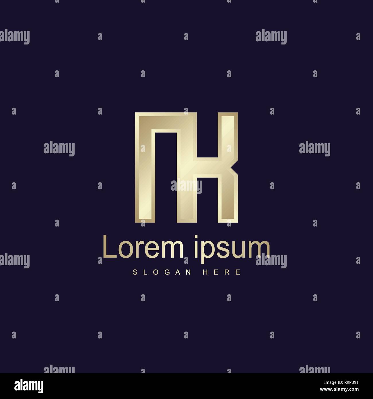 Nk logo Stock Vector Images - Alamy