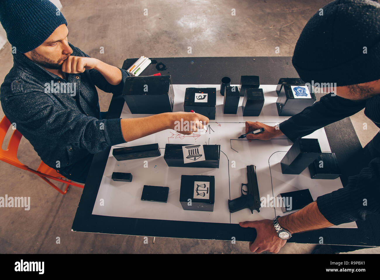 Money Heist Character High Resolution Stock Photography and Images - Alamy