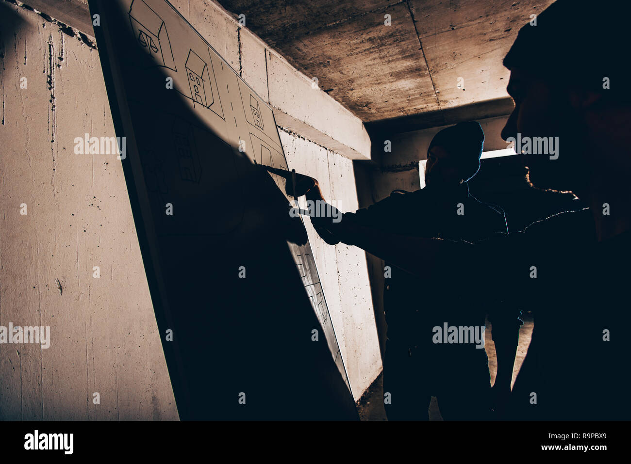 Concept silhouette disguise hi-res stock photography and images - Alamy