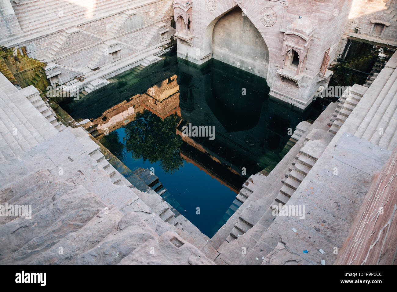Toorji Ka Jhalra Step Well in Jodhpur, India Stock Photo - Alamy