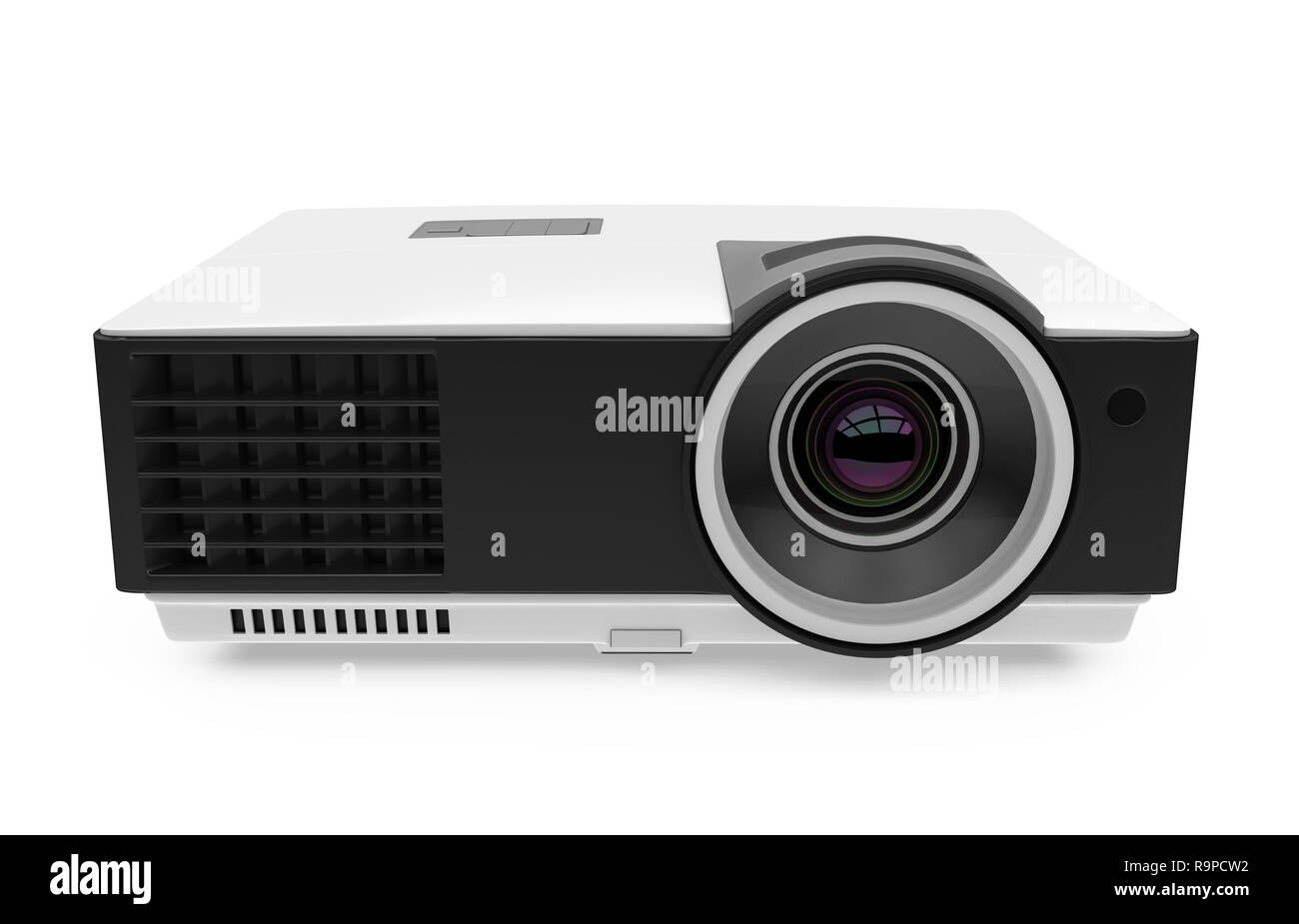 Multimedia Projector Isolated Stock Photo - Alamy