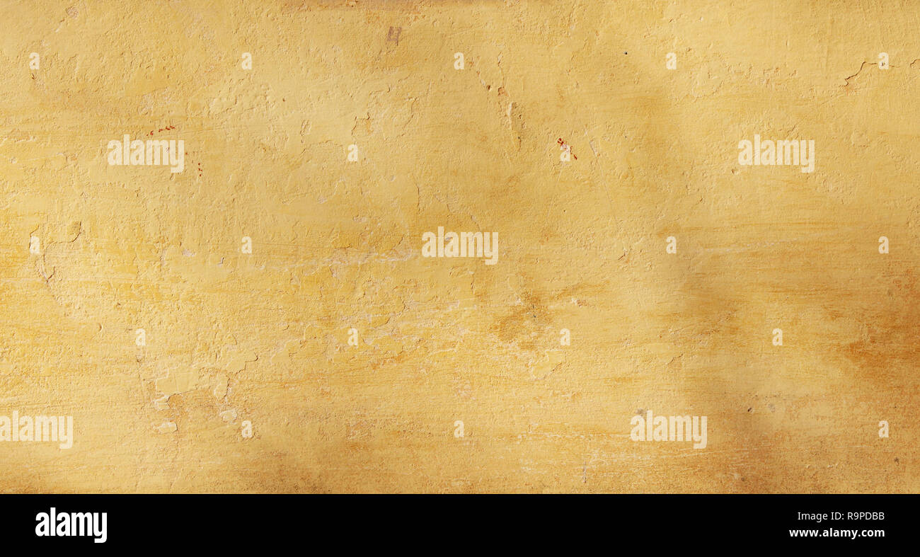 Ochre stucco background hi-res stock photography and images - Alamy