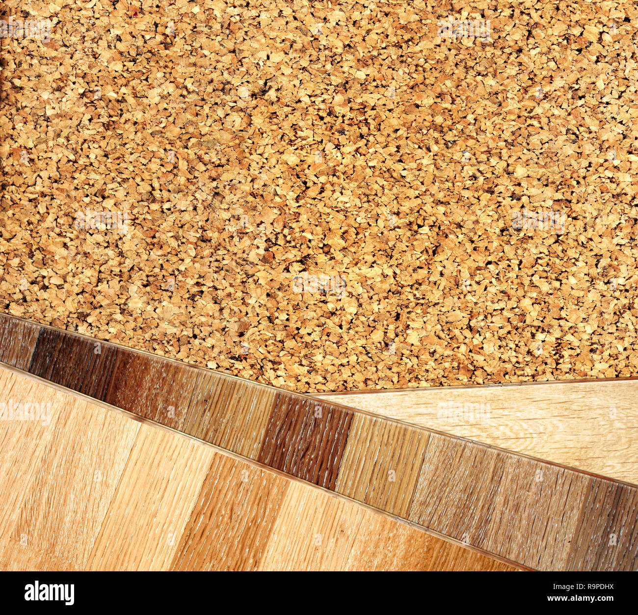 Dark Cork Flooring Texture
