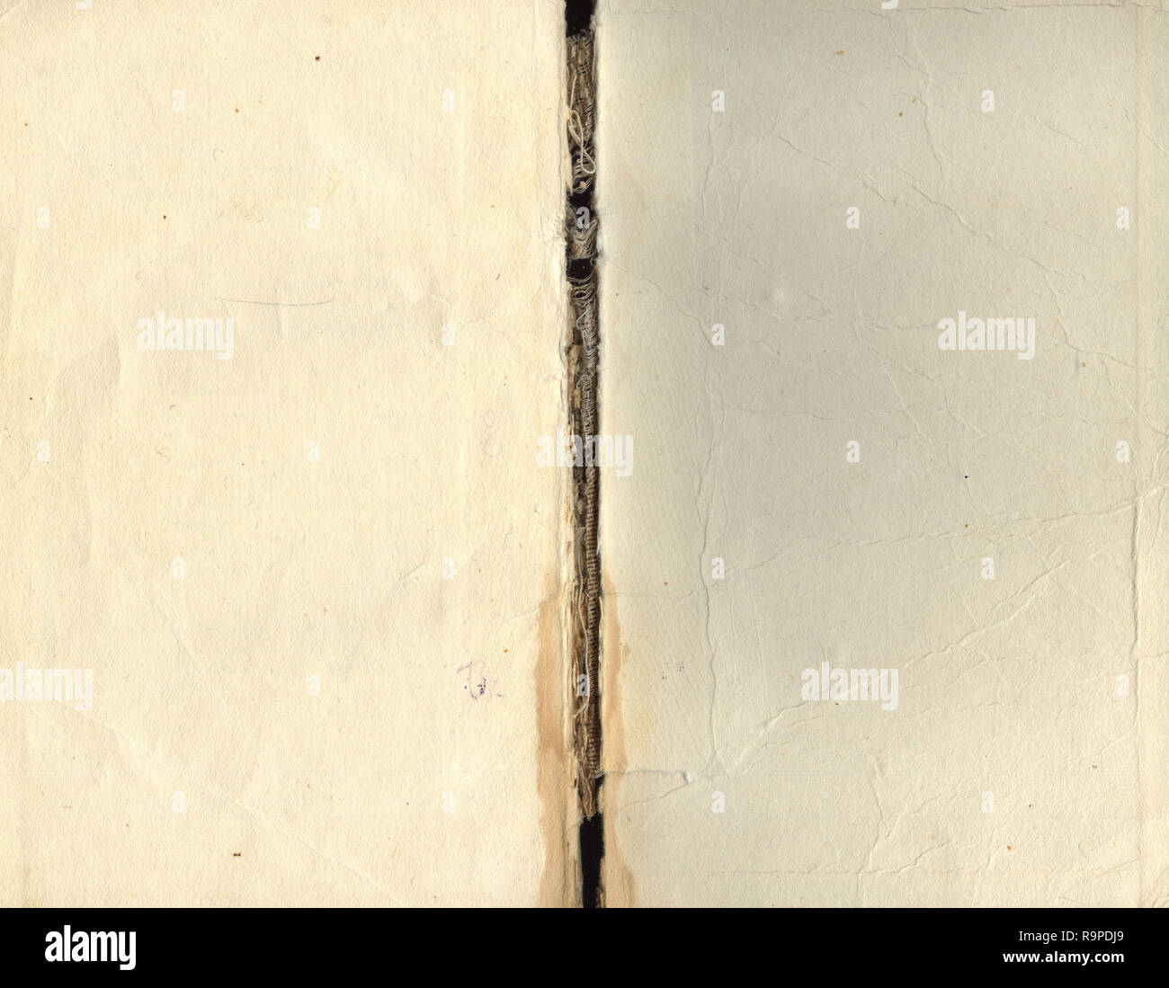 Texture - pages of old book Stock Photo - Alamy