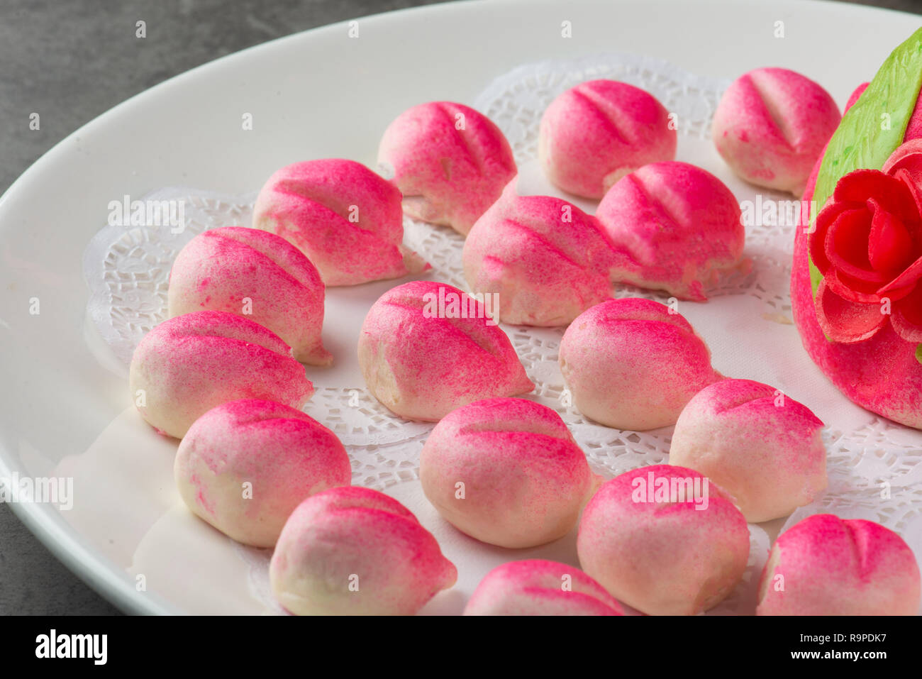chinese Longevity Peach bun Stock Photo - Alamy
