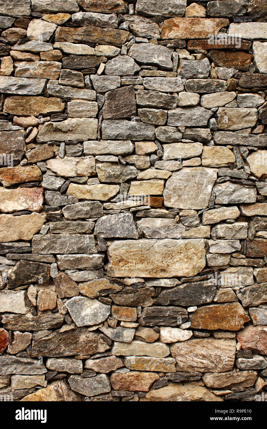 Ancient wall of stone blocks Stock Photo - Alamy