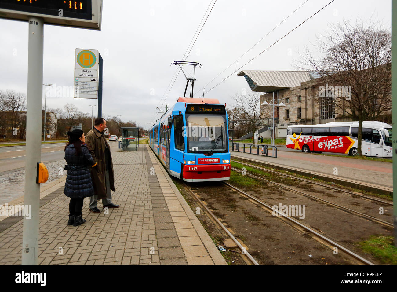 Nuremberg Tram, Bavaria, Germany Stock Photo - Alamy
