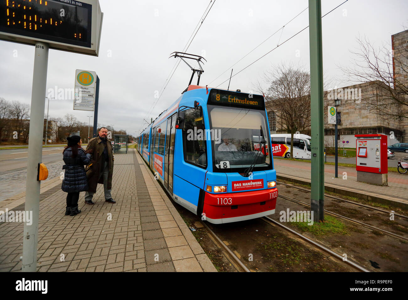 Nuremberg Tram, Bavaria, Germany Stock Photo - Alamy