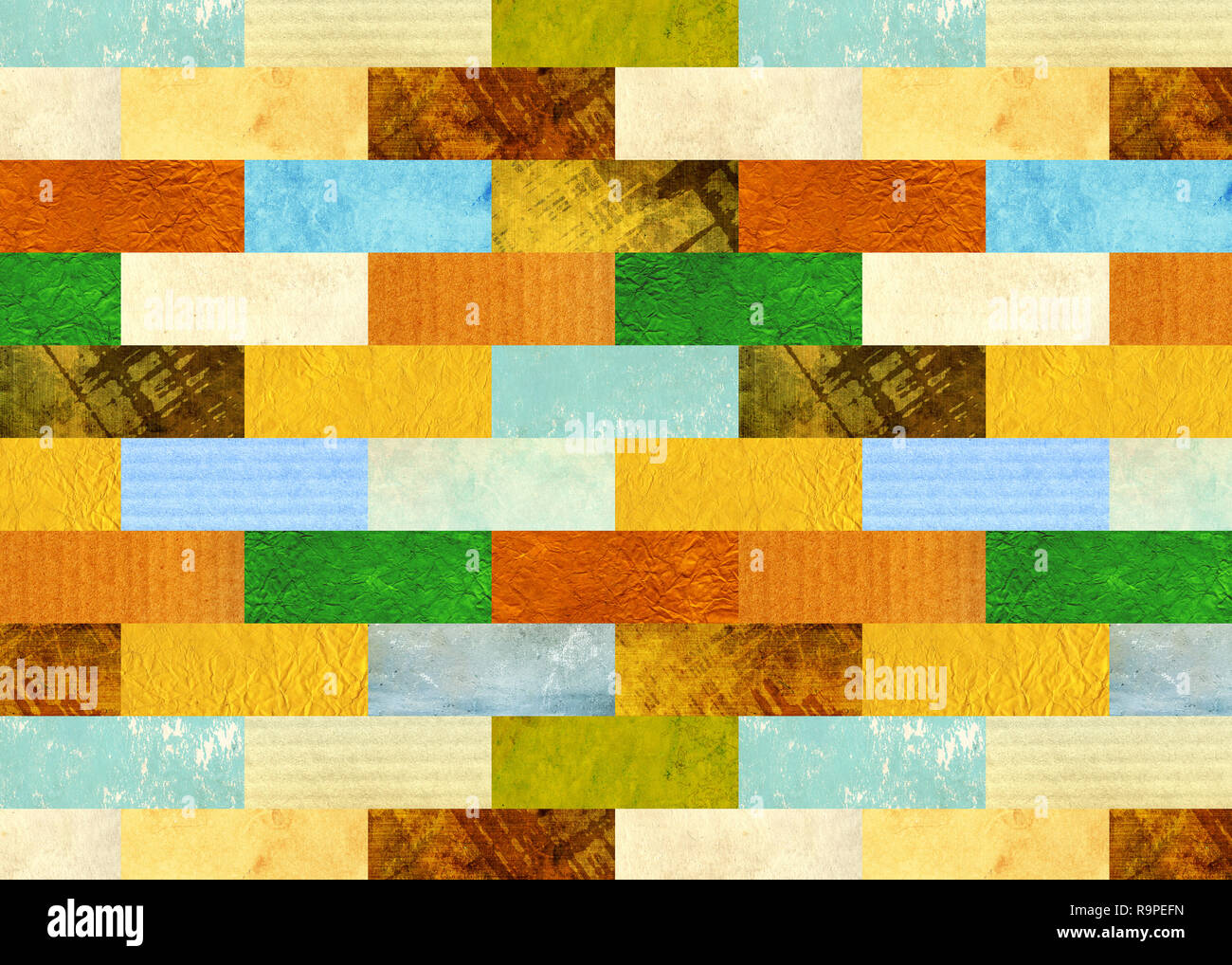 Background with paper patterns of different colors Stock Photo - Alamy