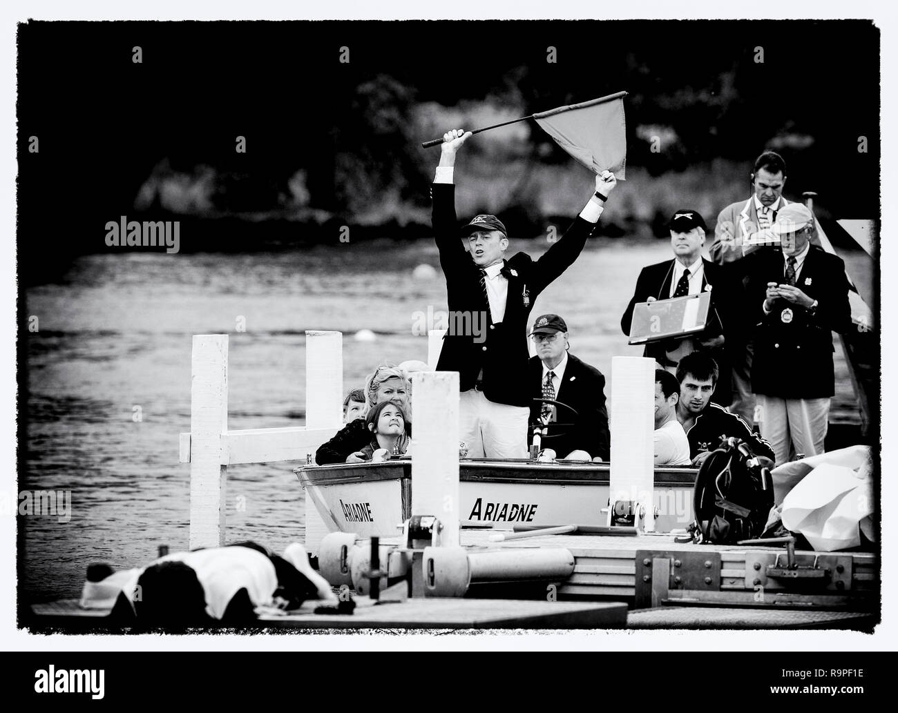 Starting a morning races at the 2012 henley royal regatta hi-res stock ...