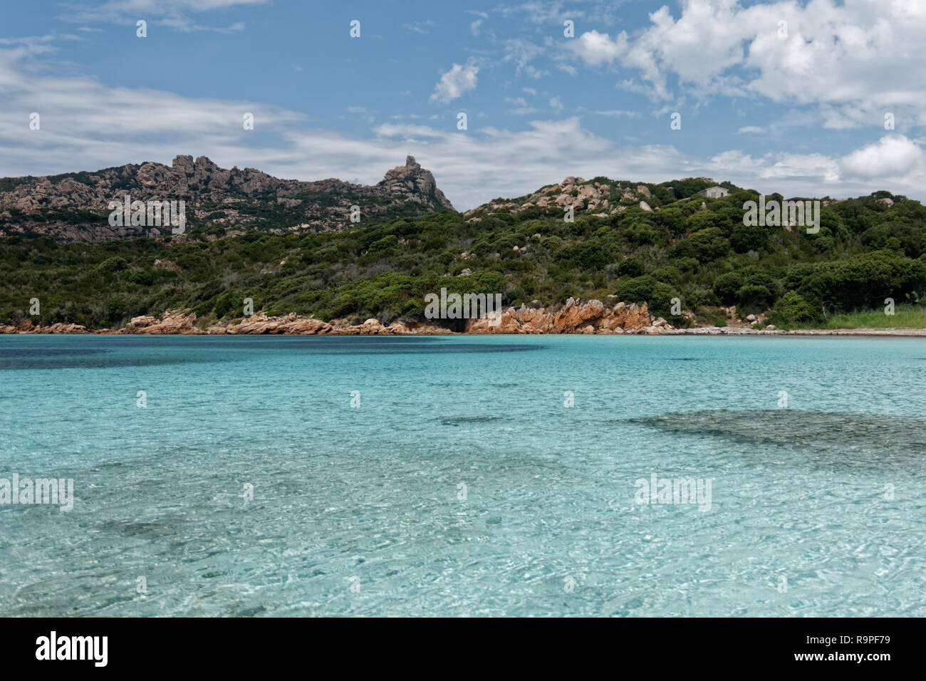 A cute little isolated cove - great to swim in! Stock Photo - Alamy