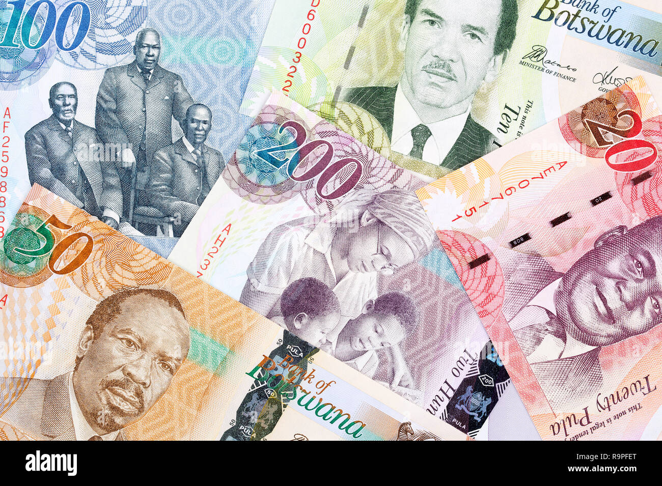 Pula botswana currency hi-res stock photography and images - Alamy