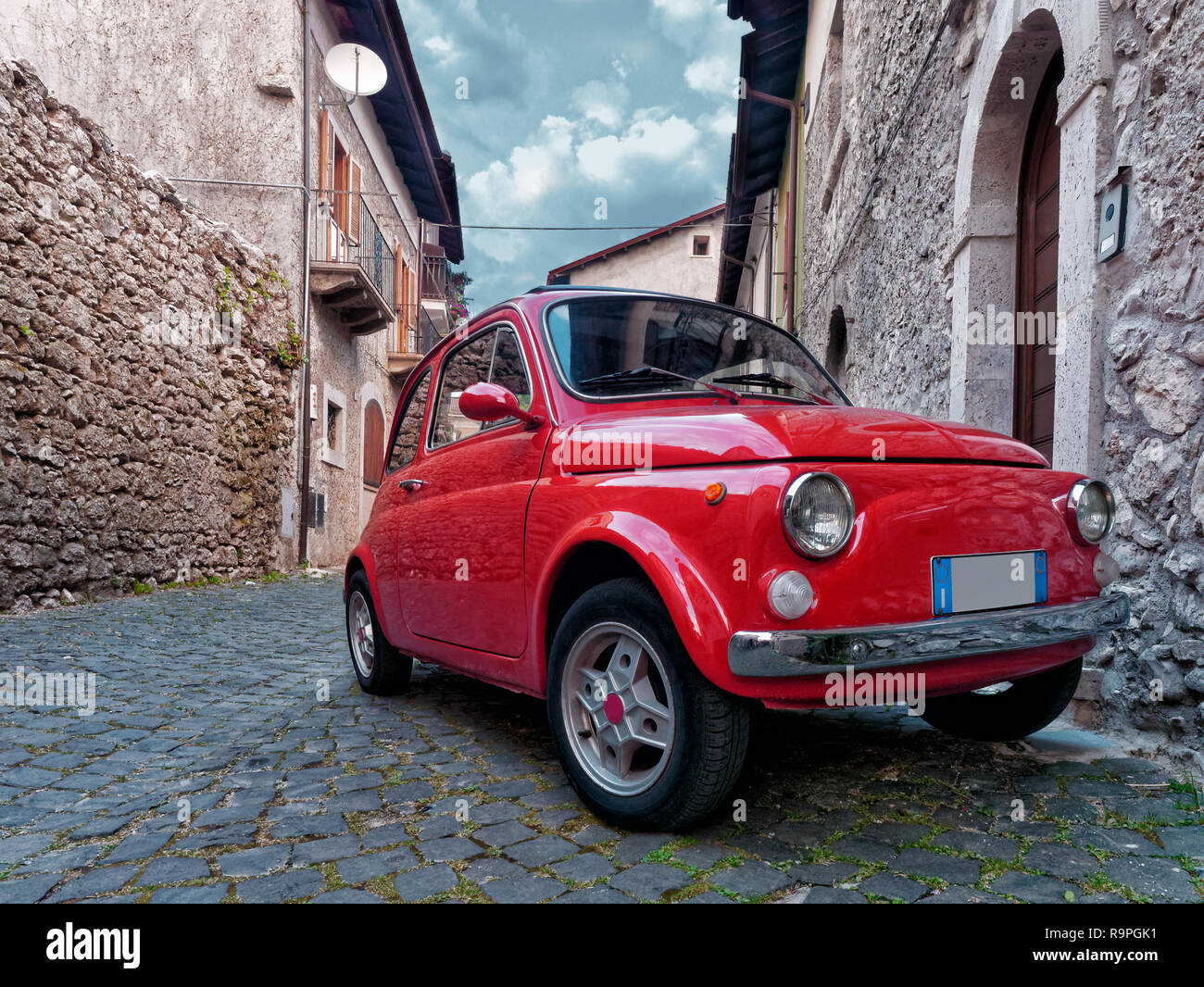 Vintage city car hi-res stock photography and images - Alamy