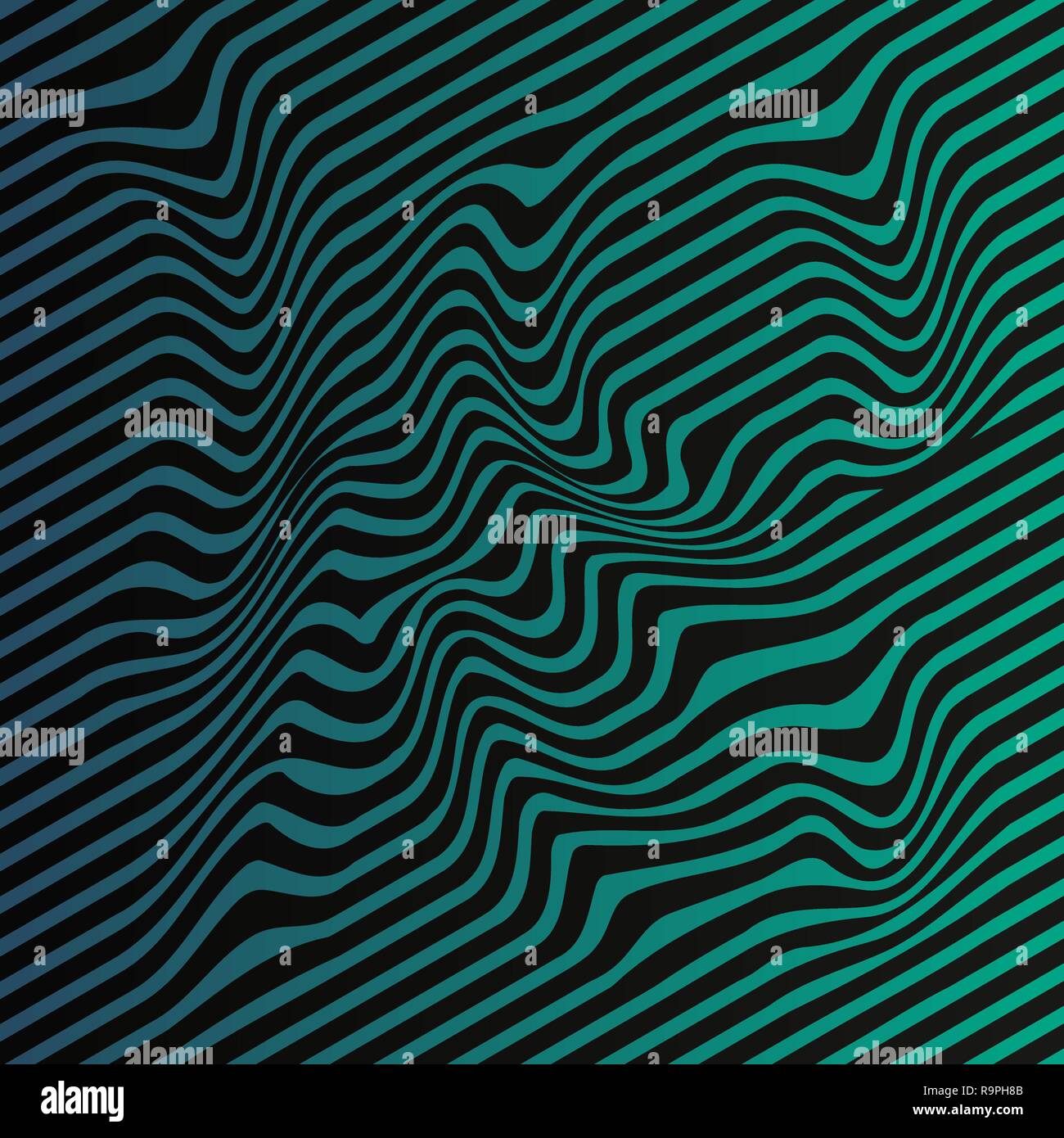 Wavy Stripes Background. Vector Illustration. Stripe pattern Stock ...