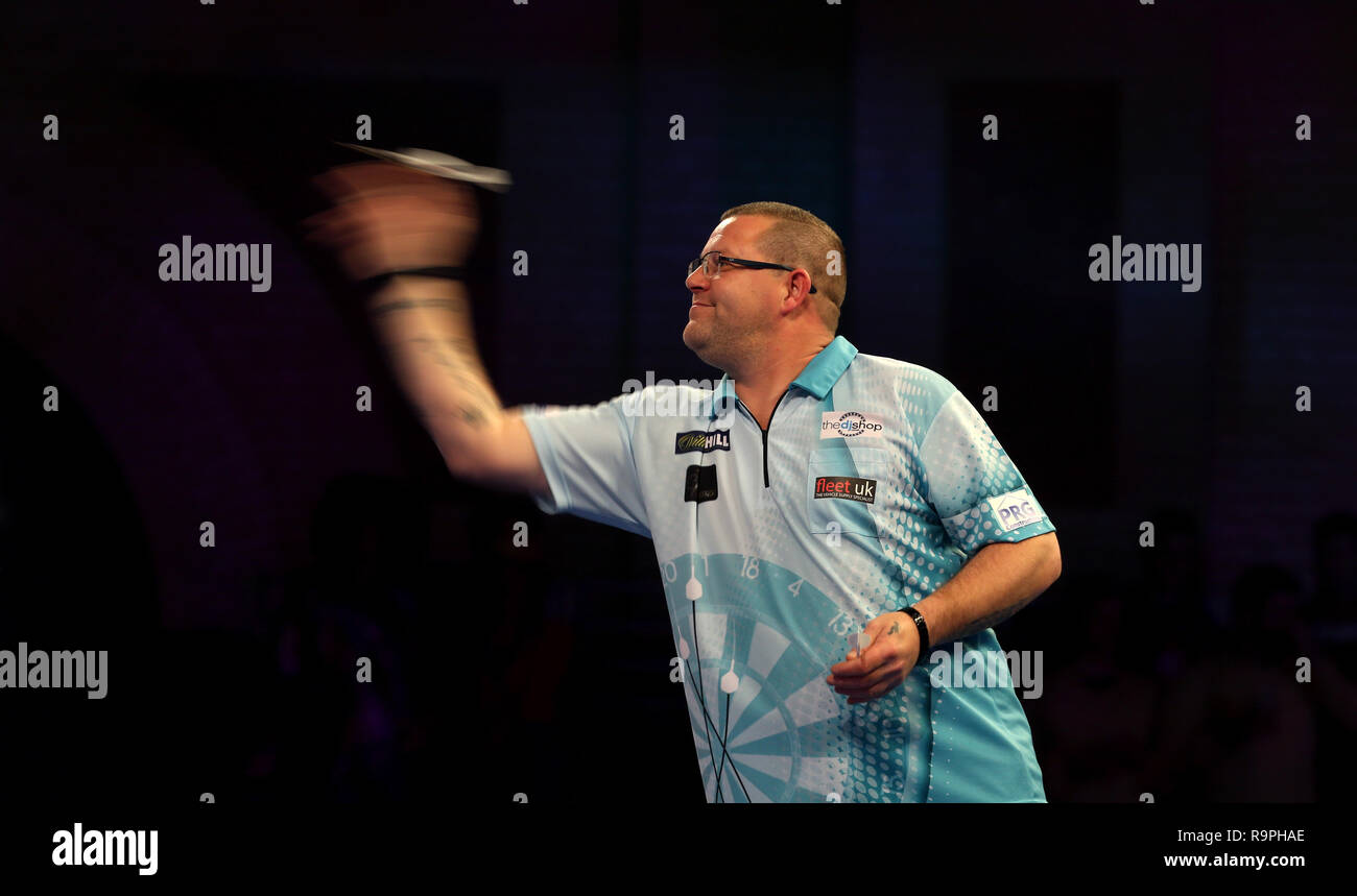 Steve West during day twelve of the William Hill World Darts ...