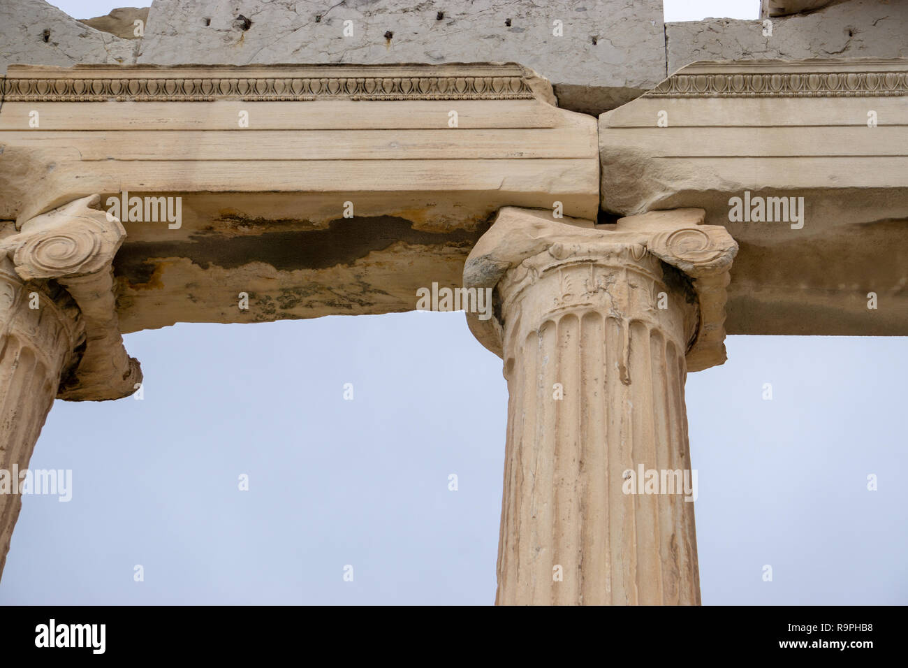 The attention to detail on the tops of columns is a constant reminder ...