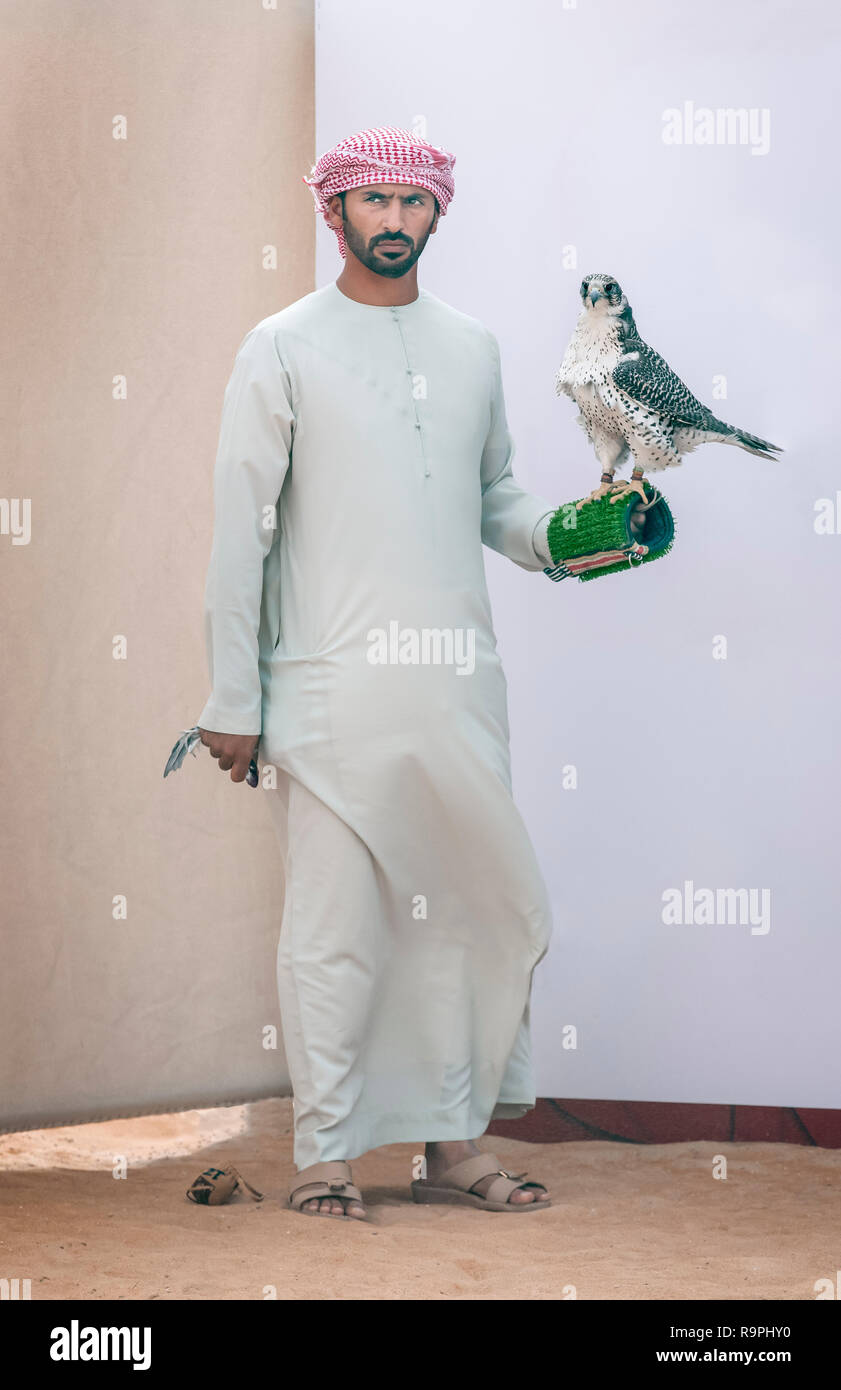 Madinat Zayed, United Arab Emirates, 22nd December, 2018: emirati man ...