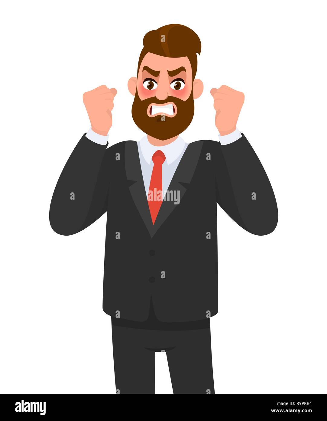 Shouting out Stock Vector Images - Alamy