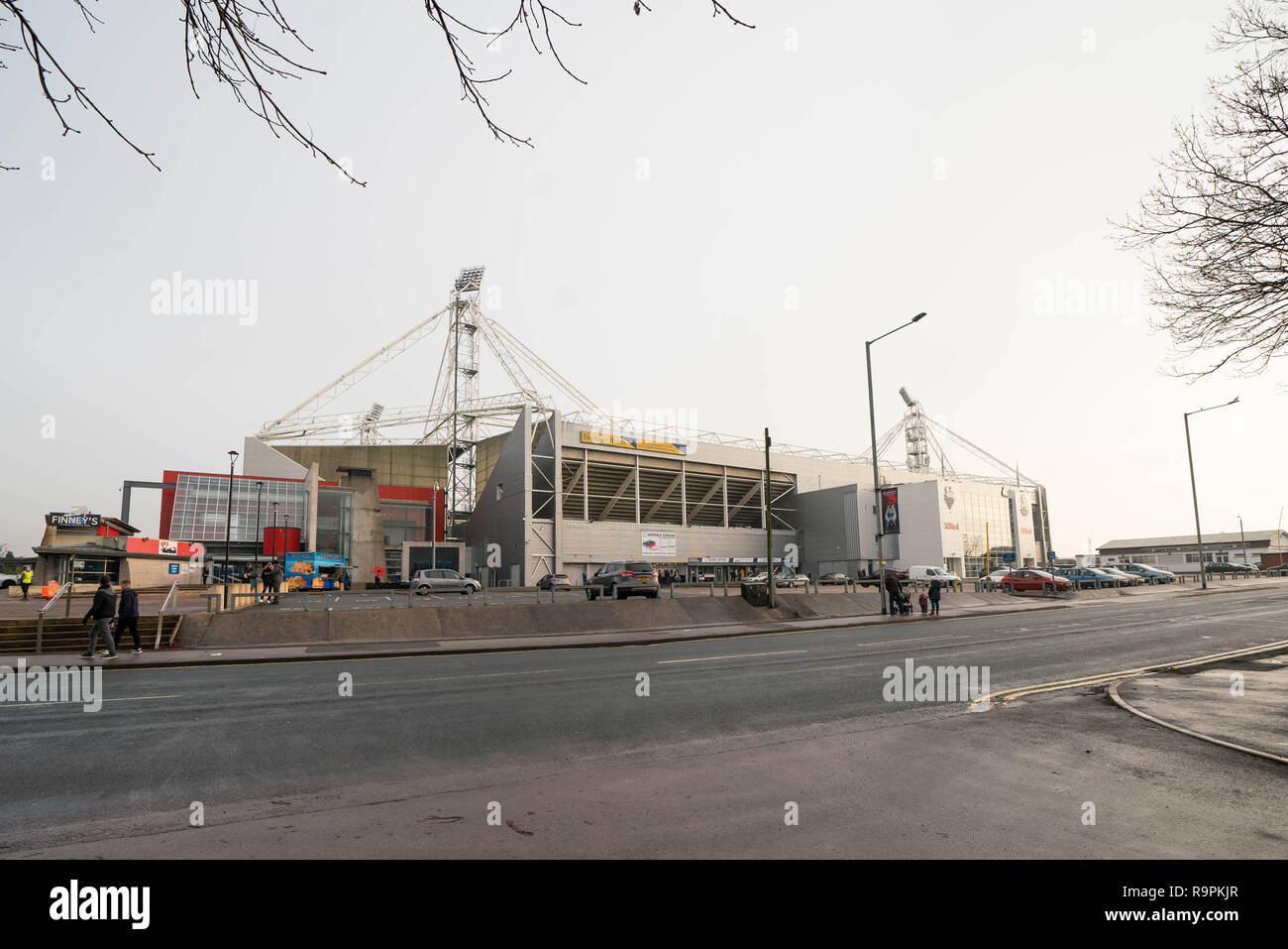 Deepdale stadium general view hi-res stock photography and images - Alamy