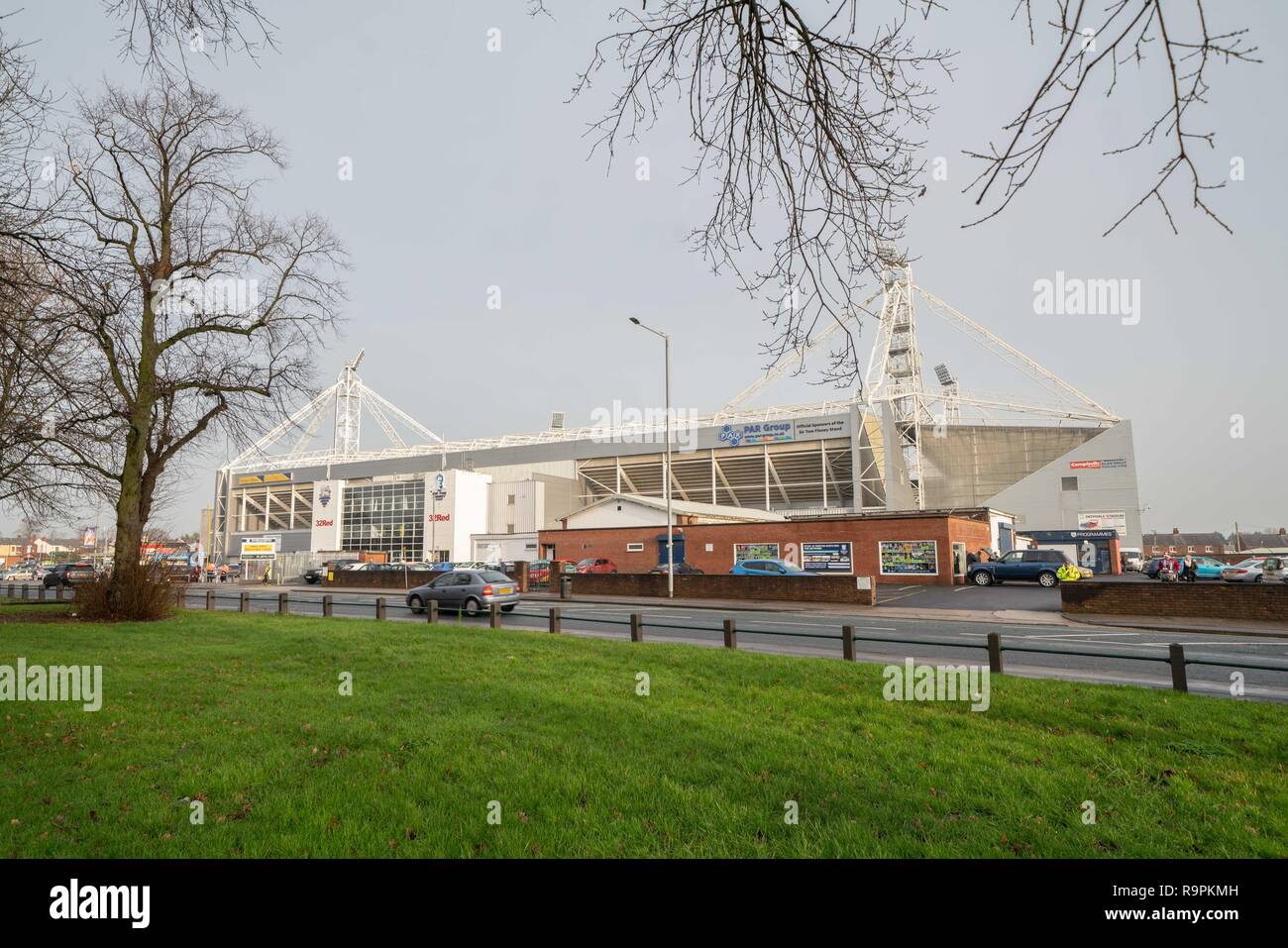 Deepdale stadium general view hi-res stock photography and images - Alamy