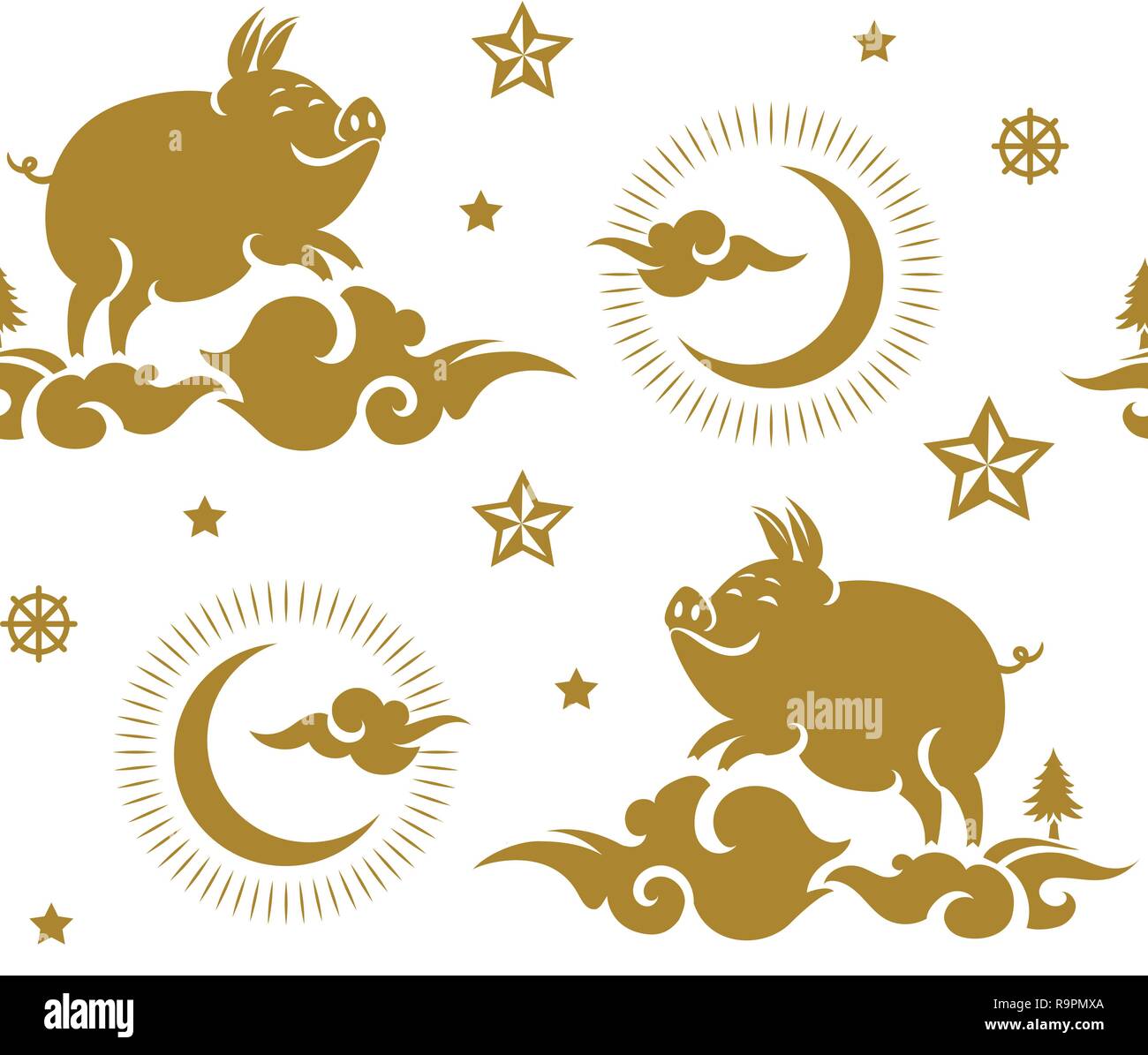 Celebration gold motif Stock Vector Images - Alamy