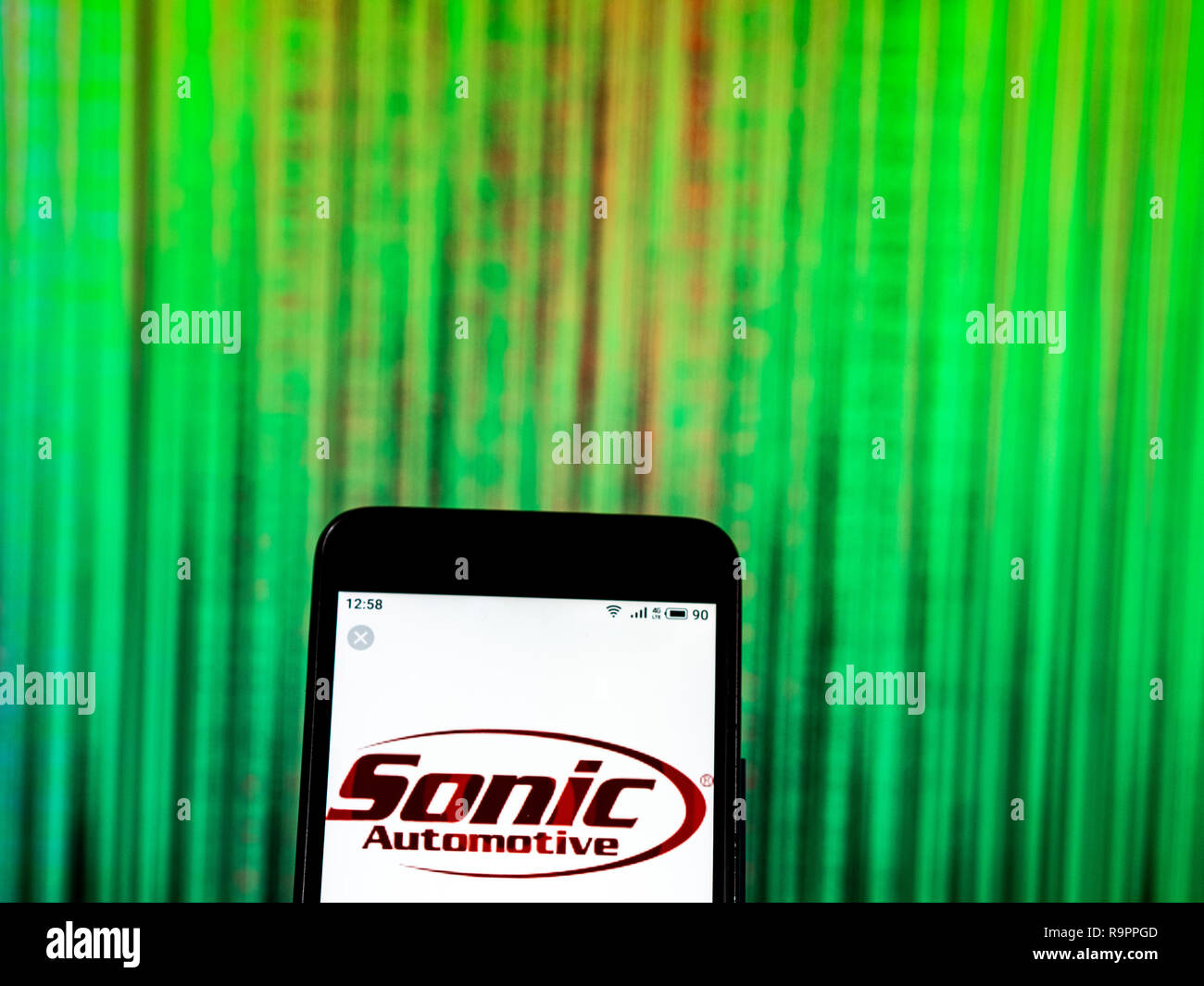 Sonic logo hi-res stock photography and images - Alamy