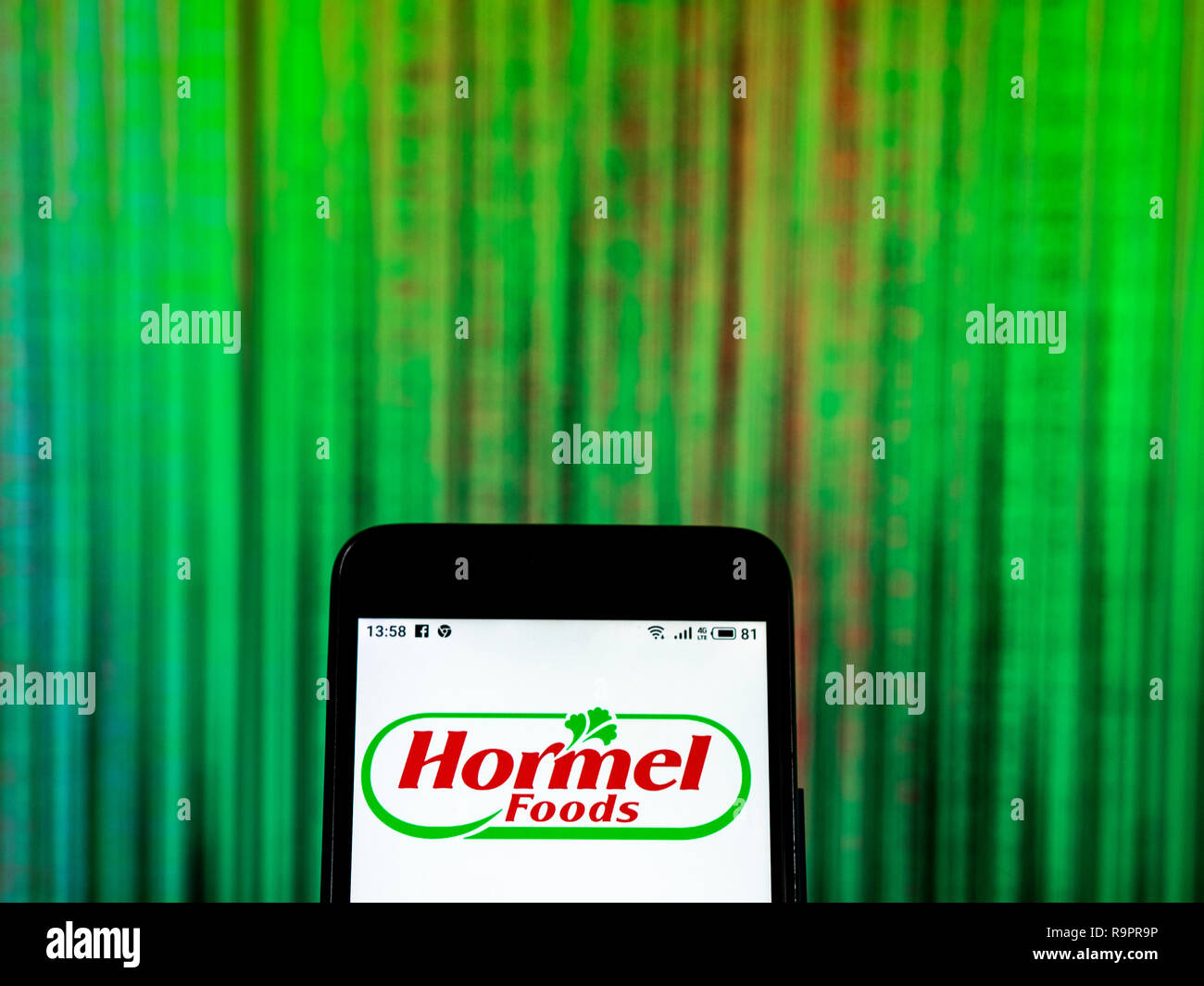 Hormel Food company logo seen displayed on smart phone Stock Photo - Alamy