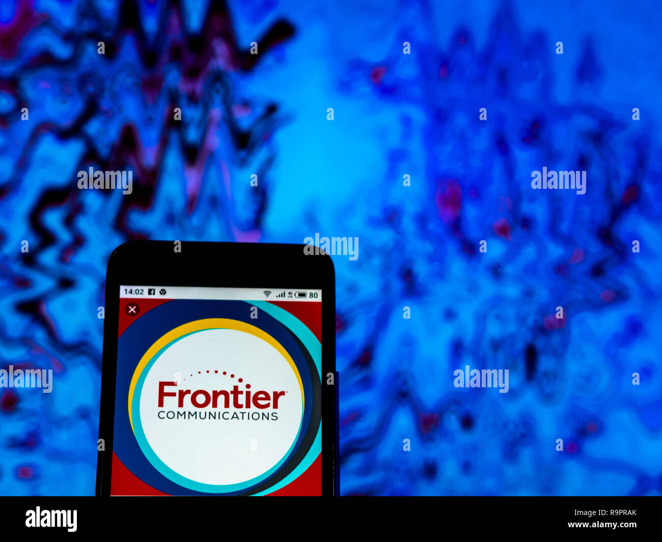 Frontier communications logo hi-res stock photography and images - Alamy