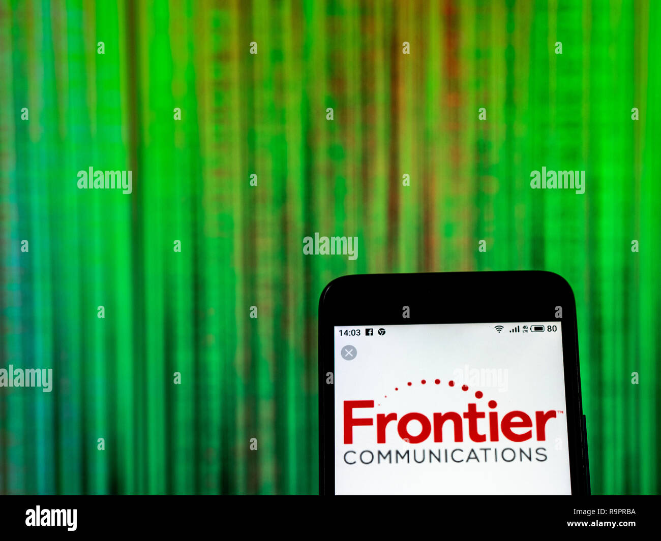 Frontier communications logo hi-res stock photography and images - Alamy