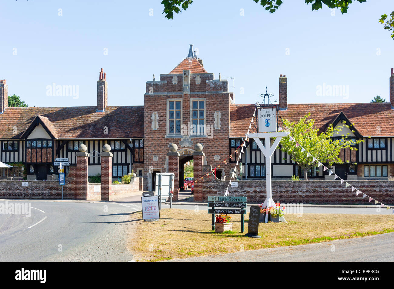 Thorpeness Almshouses, Old Holmes Road, Thorpeness, Suffolk, England ...
