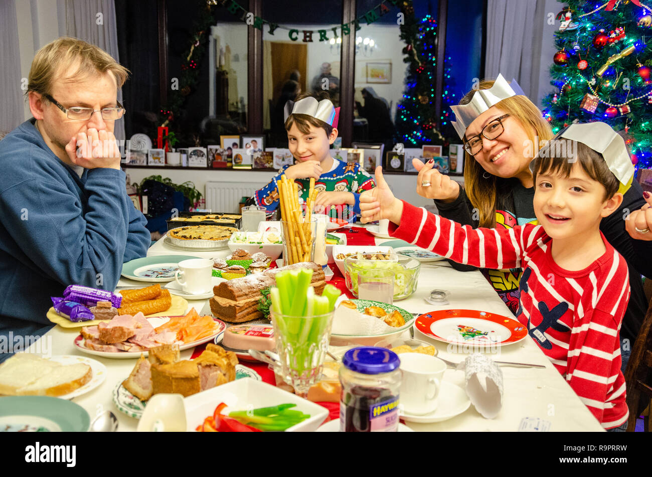 Children dinner table hi-res stock photography and images - Alamy