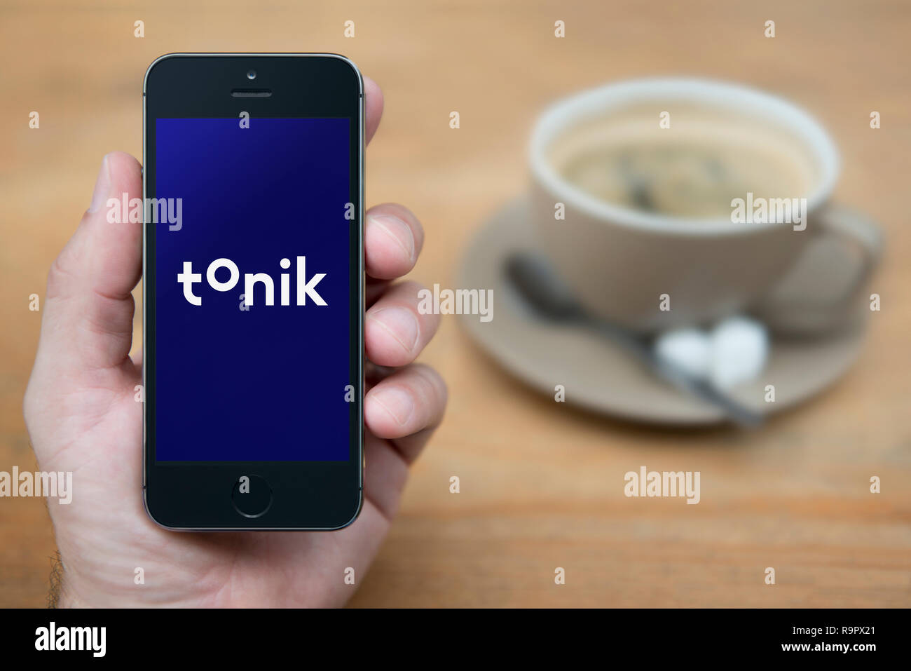 Tonik logo hi-res stock photography and images - Alamy