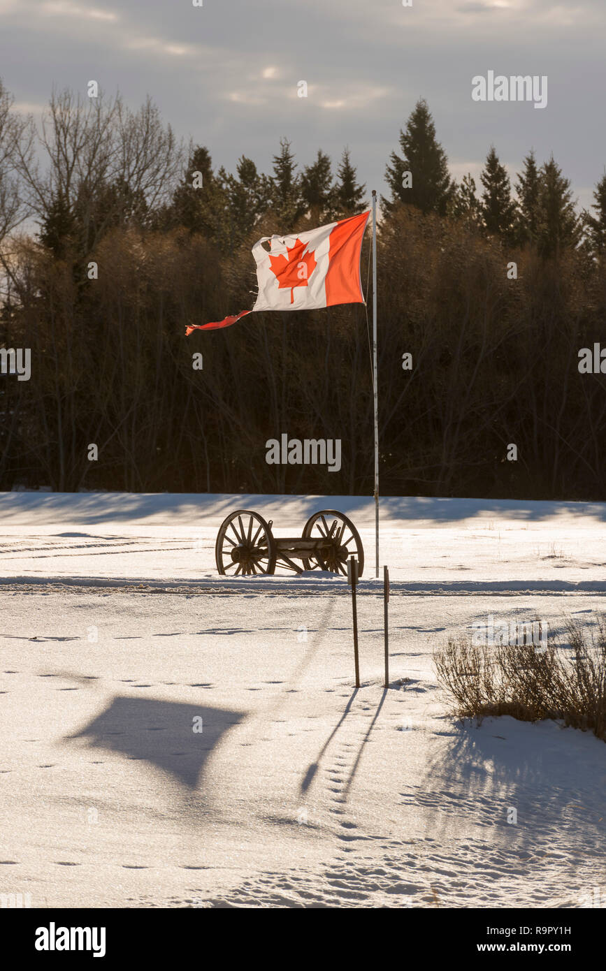 Torn canadian flag hi-res stock photography and images - Alamy
