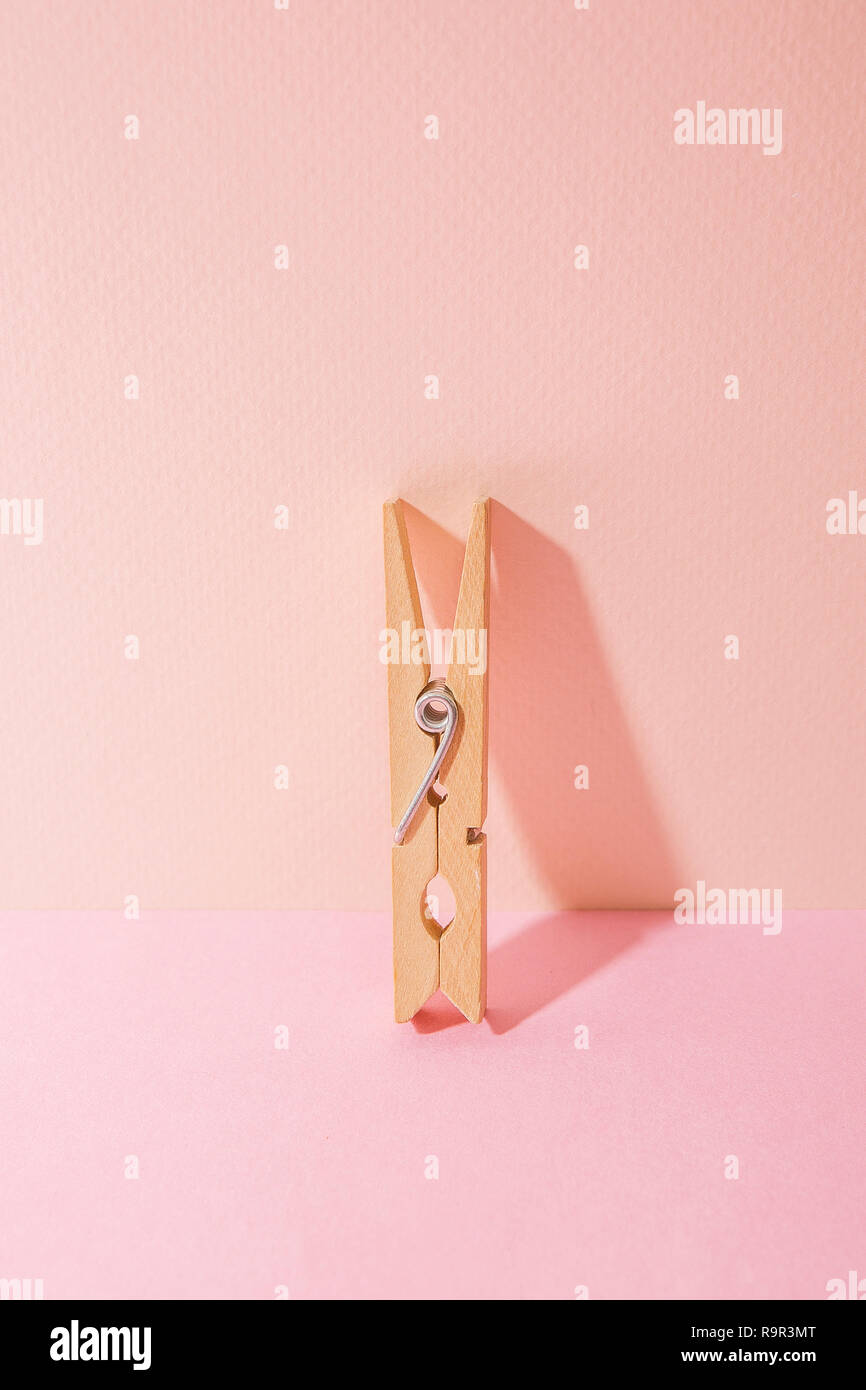 Wooden paper clip hi-res stock photography and images - Alamy