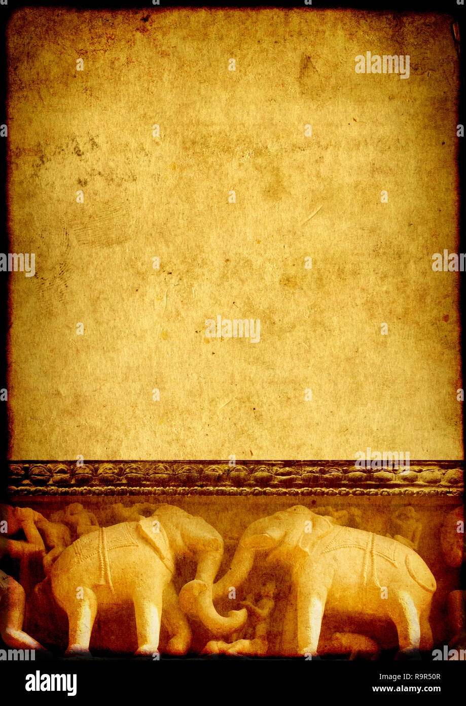 Indian Ancient Paper Background