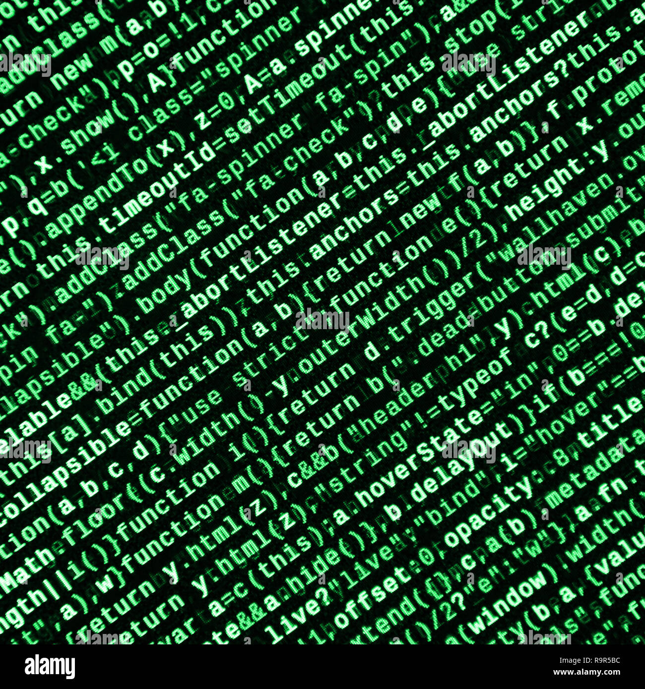 Javascript functions, variables, objects. Monitor closeup of function ... Javascript functions, variables, objects. Monitor closeup of function ...