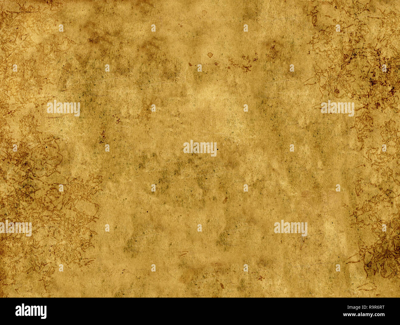 Background - a sheet of the old, soiled paper Stock Photo - Alamy