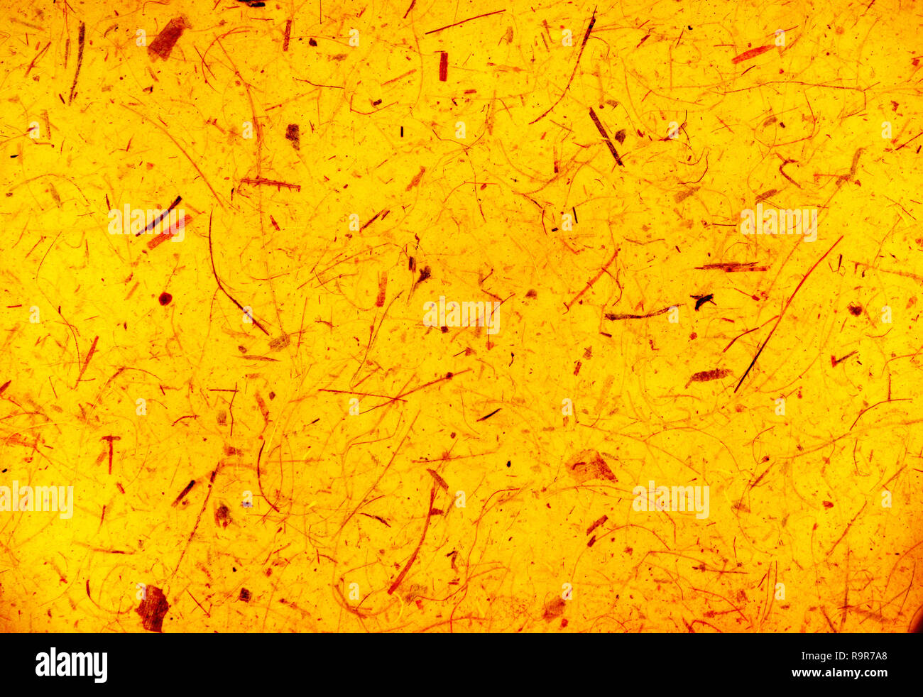 Texture handmade paper of yellow color Stock Photo - Alamy