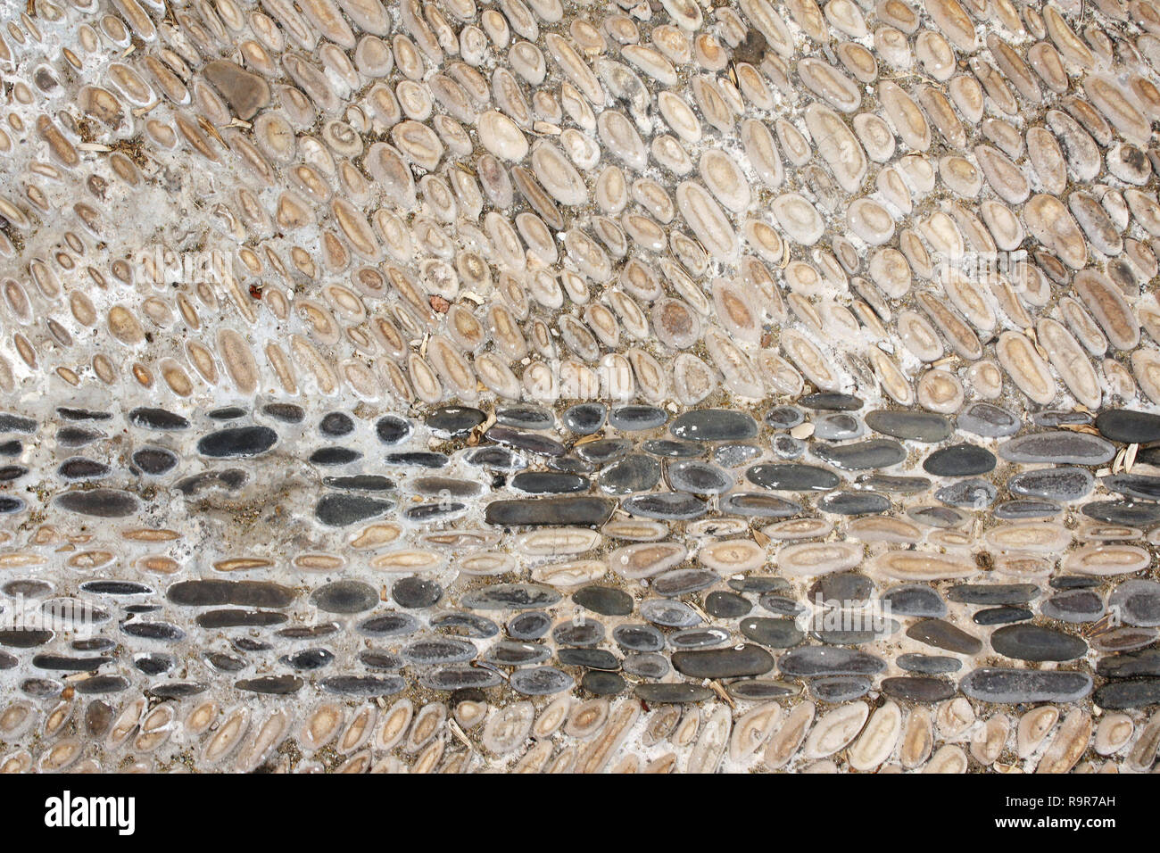 Texture of ancient paving stone Stock Photo - Alamy