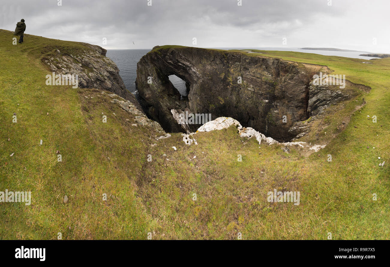 Landscape on Fetlar, Shetland Islands, UK Stock Photo - Alamy
