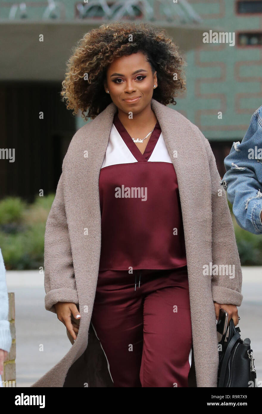Keshia East outside ITV Studios Featuring: Keshia East Where: London ...